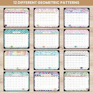 Other | 226 Calendar 2026 Desk Calendar Large 22x17 Jan 2026 Dec 2026 ...